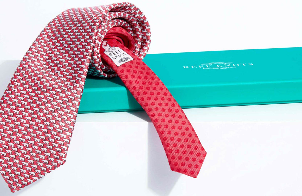 Introducing the World’s Most Sustainable Fine Print Ties! – ReefKnots