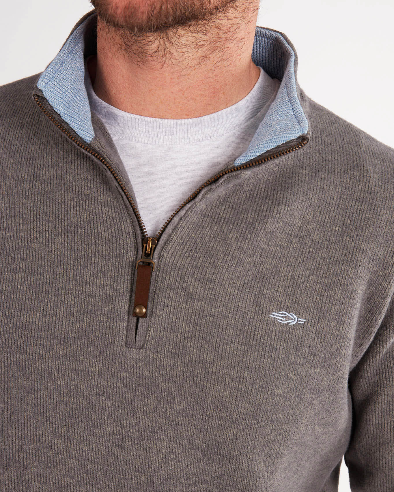 Quarter Zip Jumper | Half Zip Jumper | Recycled Plastic Sweater – ReefKnots