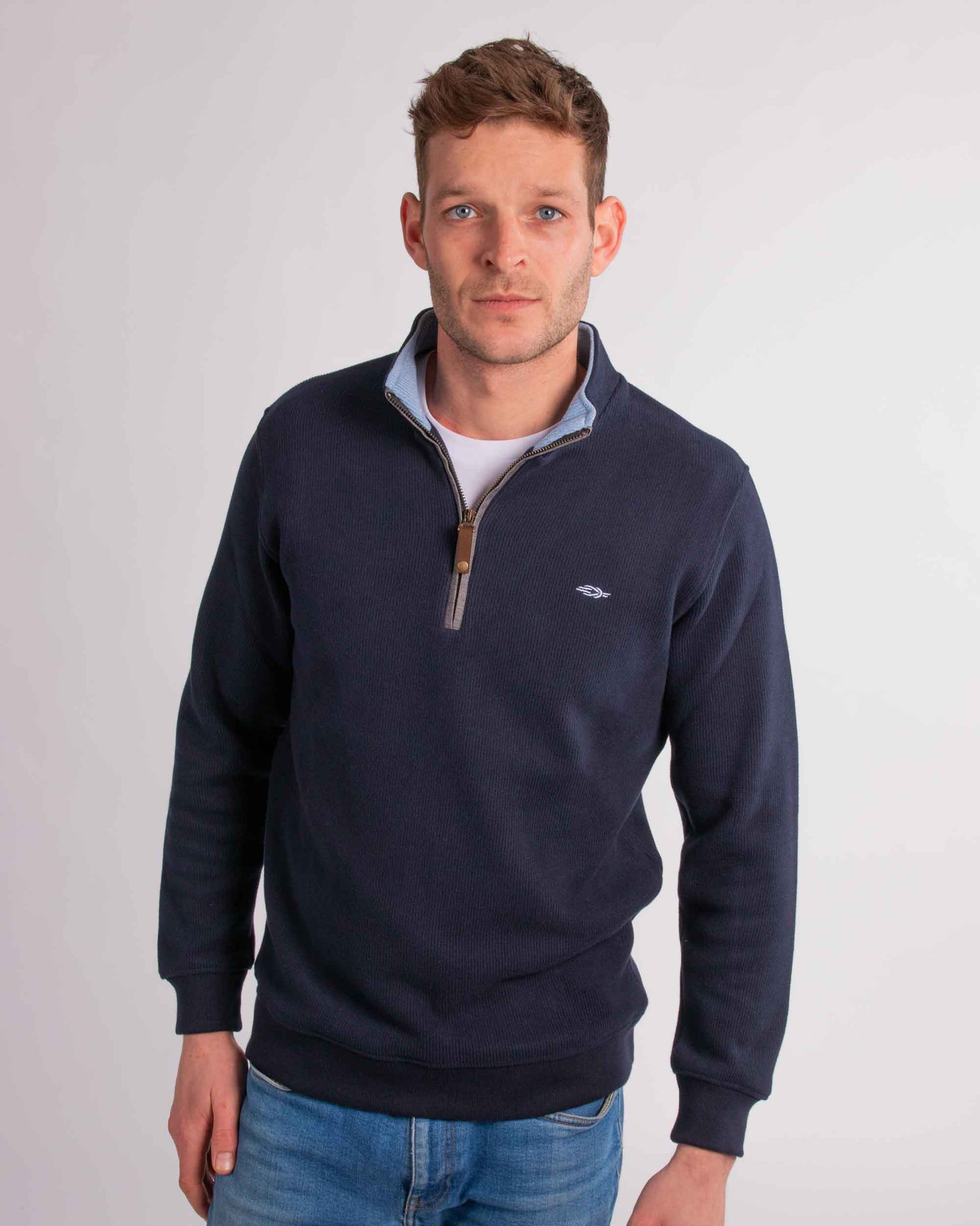Quarter Zip Jumper | Half Zip Jumper | Recycled Plastic Sweater – ReefKnots