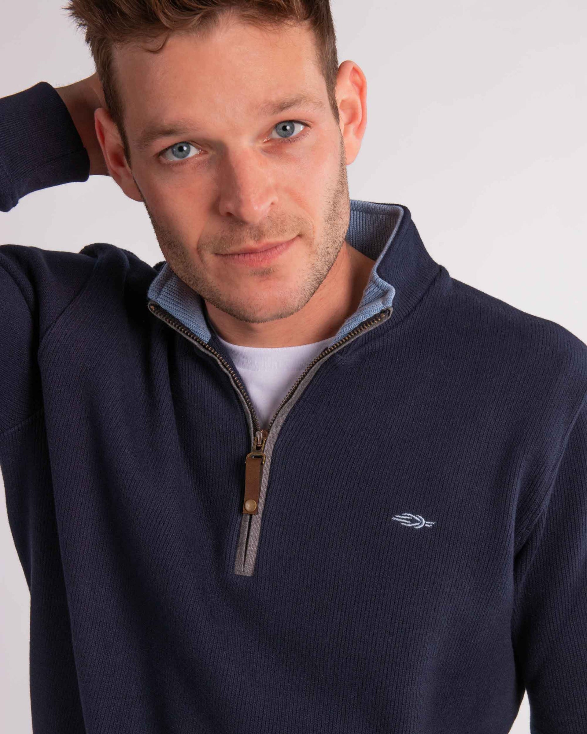 Quarter Zip Jumper | Half Zip Jumper | Recycled Plastic Sweater – ReefKnots