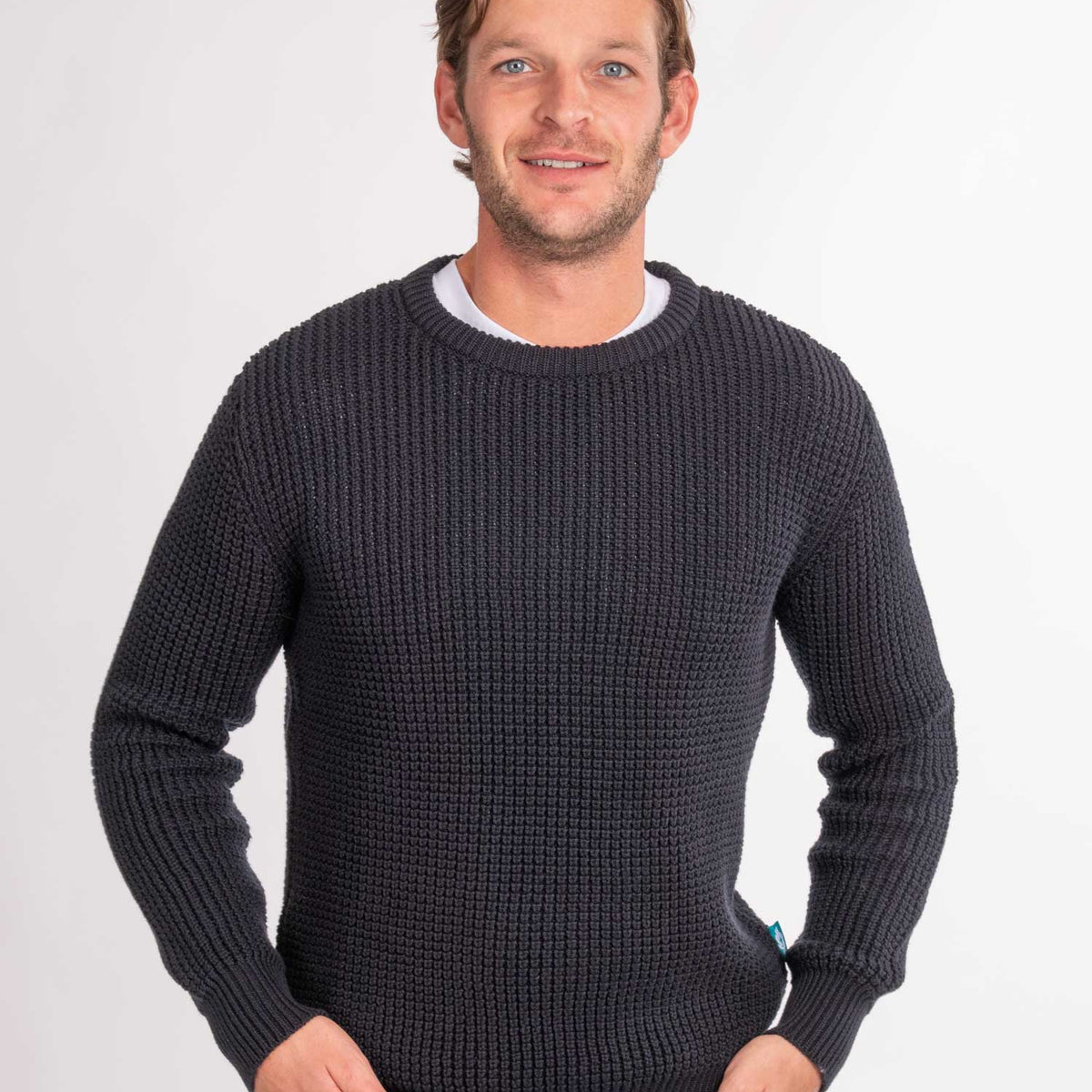 Navy Fishermans Jumper – ReefKnots