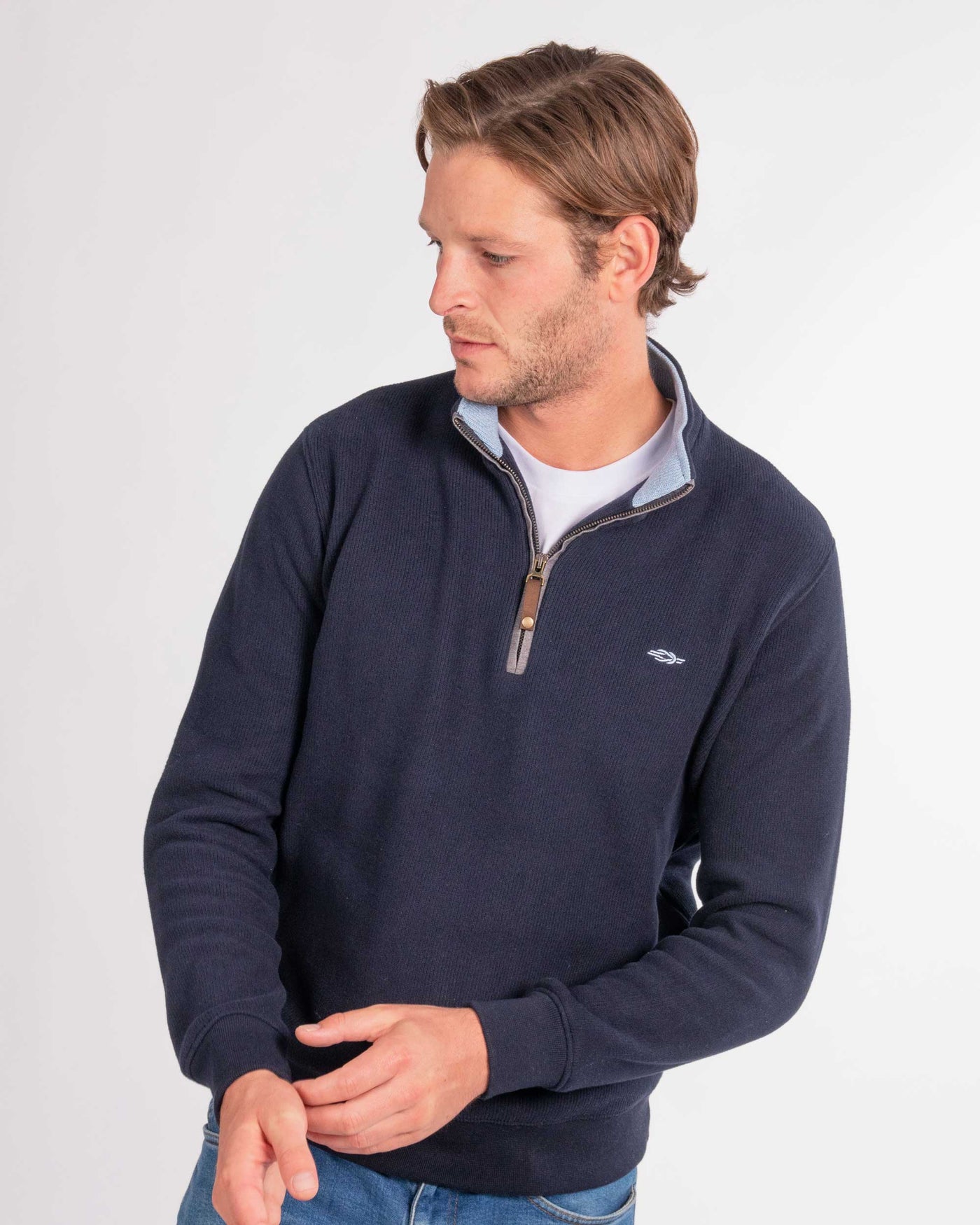Quarter Zip Jumper | Half Zip Jumper | Recycled Plastic Sweater – ReefKnots