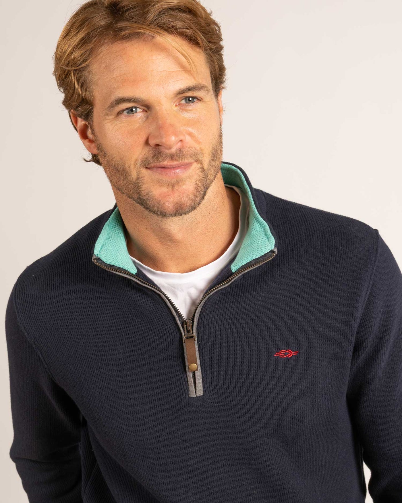 Quarter Zip Jumper | Half Zip Jumper | Recycled Plastic Sweater – ReefKnots