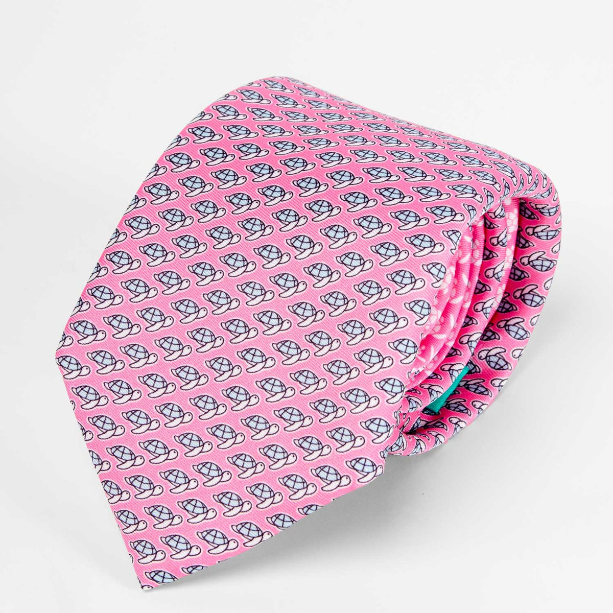 Pink Turtle Recycled Plastic Tie | Eco-Friendly Sustainable Tie – ReefKnots