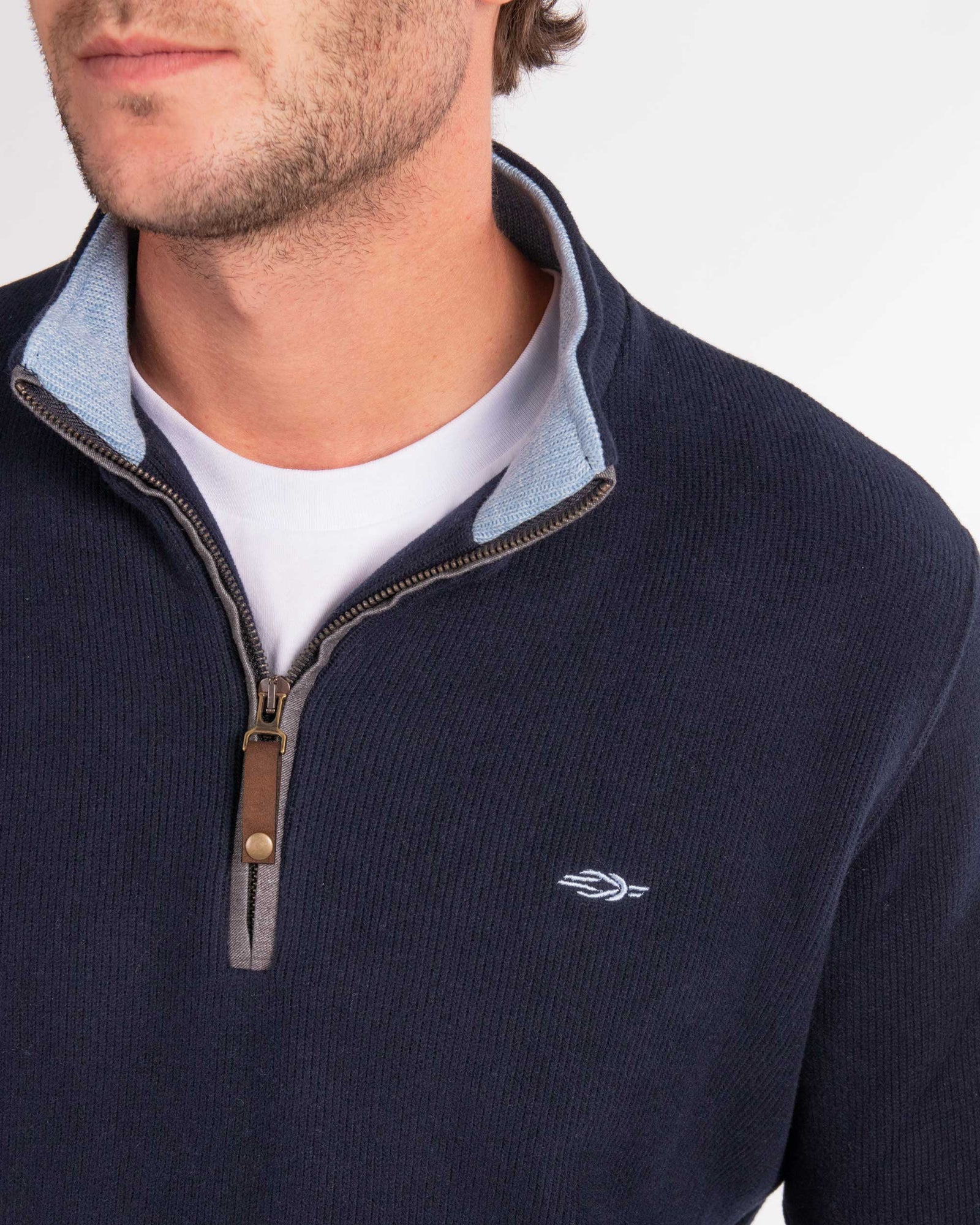Quarter Zip Jumper | Half Zip Jumper | Recycled Plastic Sweater – ReefKnots